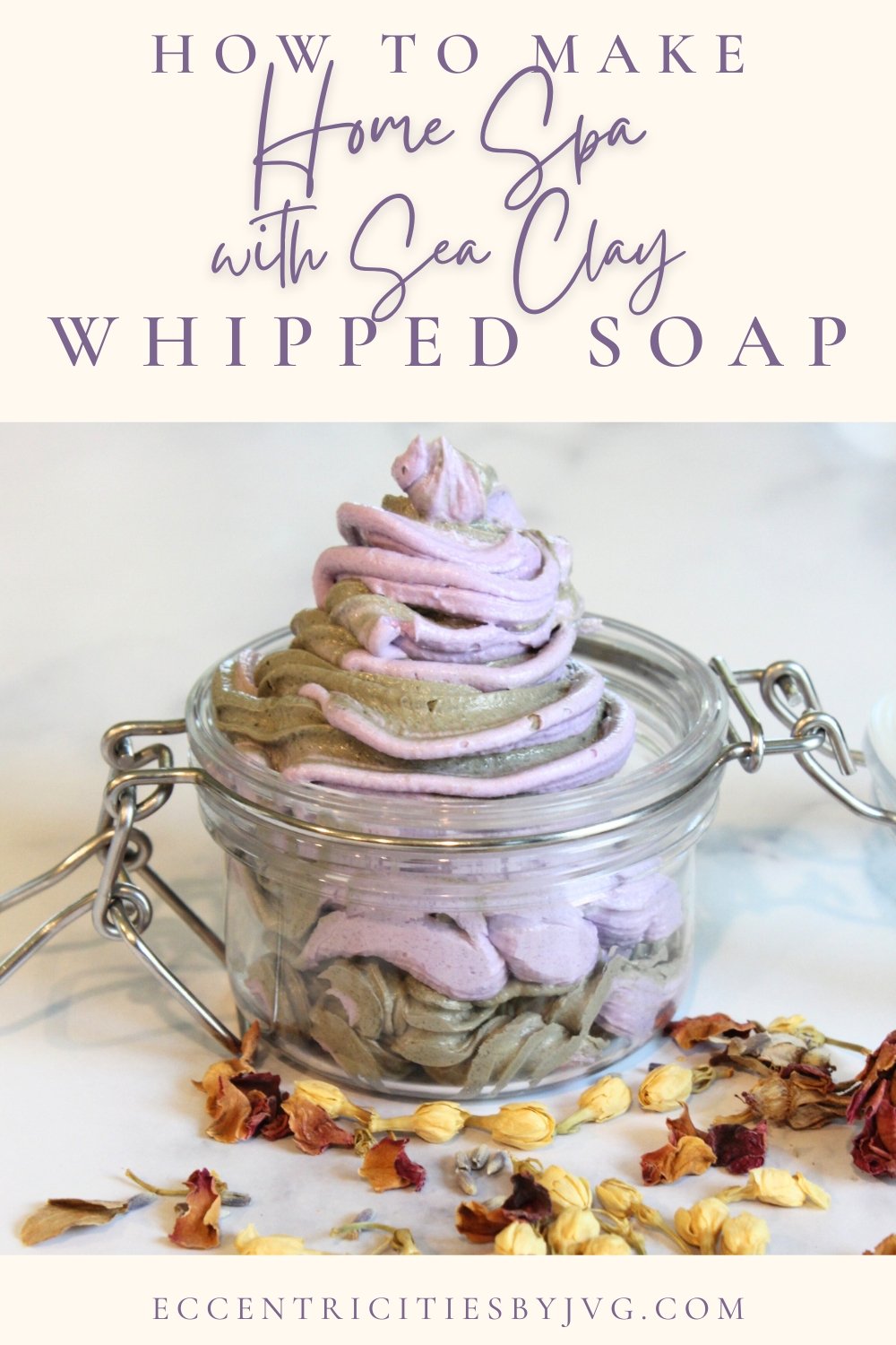 Easy Home Spa Whipped Soap with Sea Clay DIY